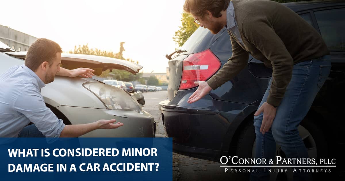 What Is Minor Damage in a Car Accident? | O'Connor & Partners